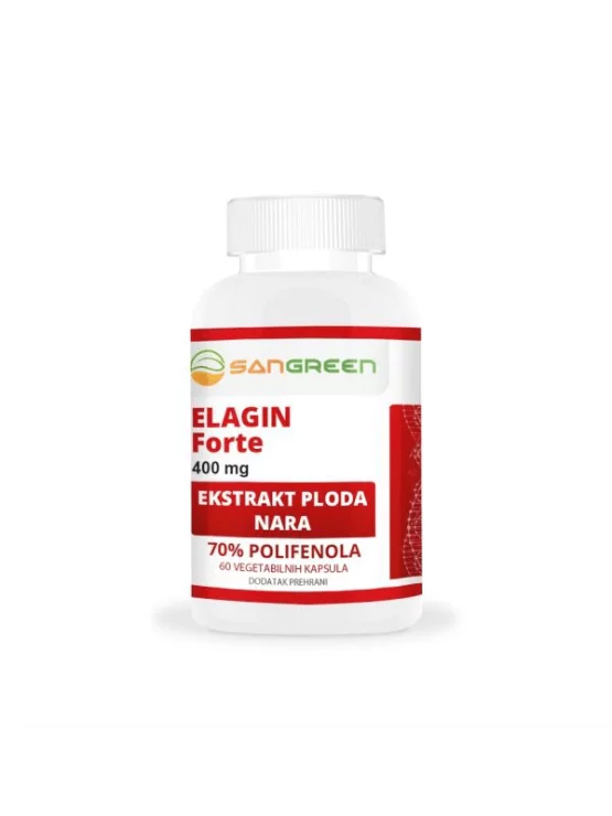 Sangreen Elagin Forte 400mg x 60 Kapseln | Bio-Fabrik